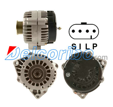 the brushes in an alternator ride on